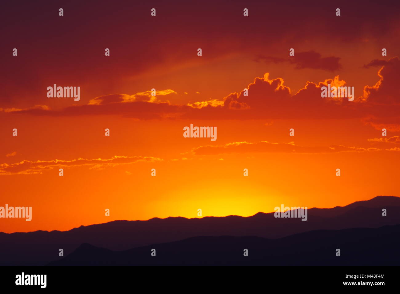 Southern Utah sunset Stock Photo - Alamy