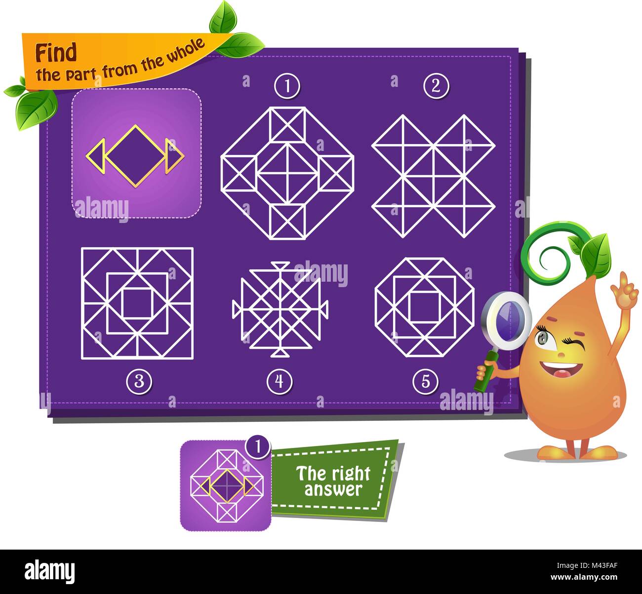 educational game for kids and adults, puzzle. development of logic, iq ...