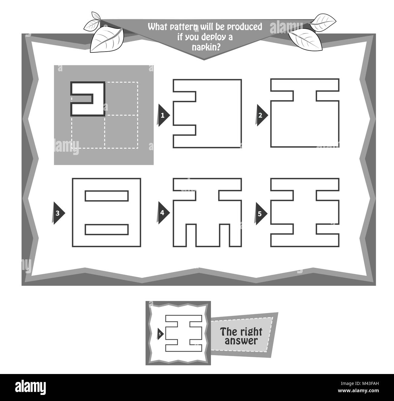 educational game for kids, puzzle. black and white coloring book. Task ...