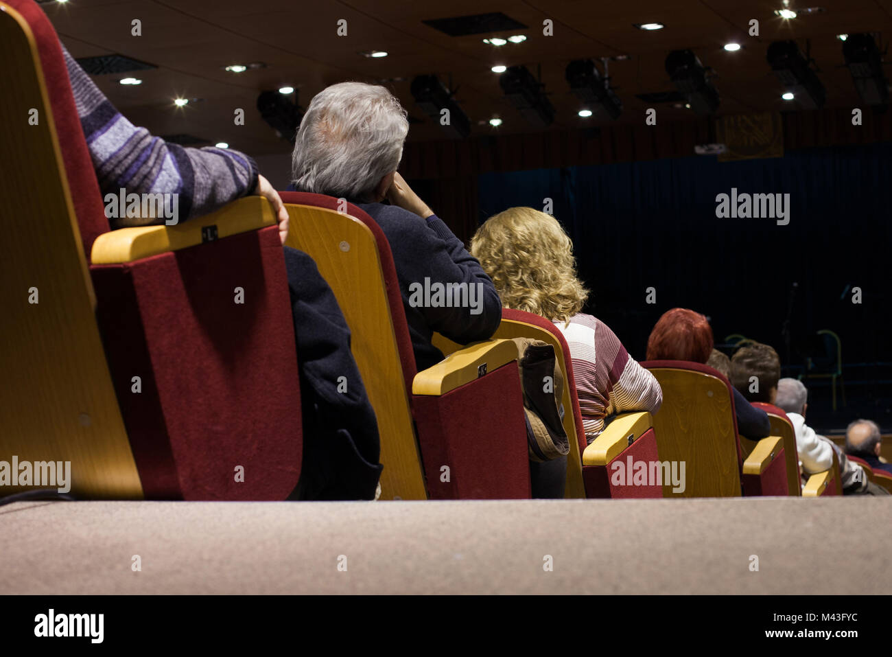 Movie Theatre Crowd High Resolution Stock Photography and Images - Alamy