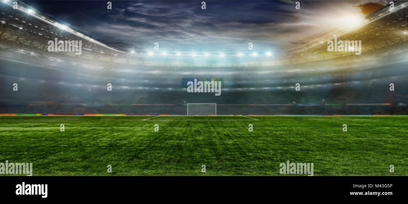 3d stadium night hi-res stock photography and images - Alamy