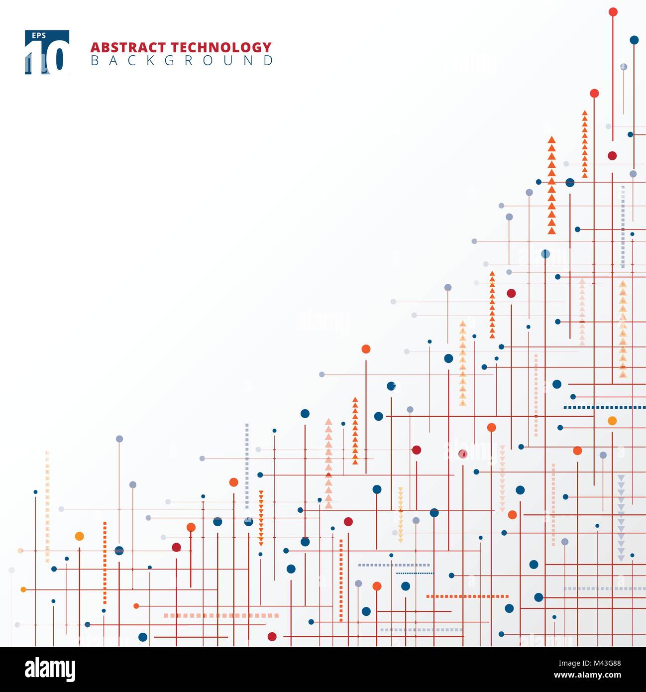 Technology connections horizontal Stock Vector Images - Alamy