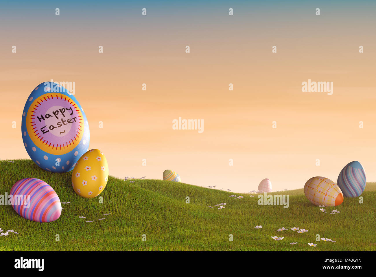 Painted landscape backgrounds hi-res stock photography and images - Alamy