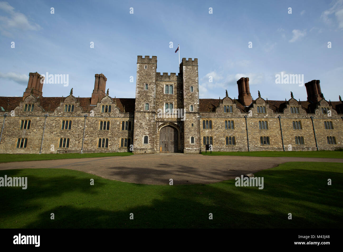 Knole House in Sevenoaks, Kent, The 15th Century house was formerly an ...