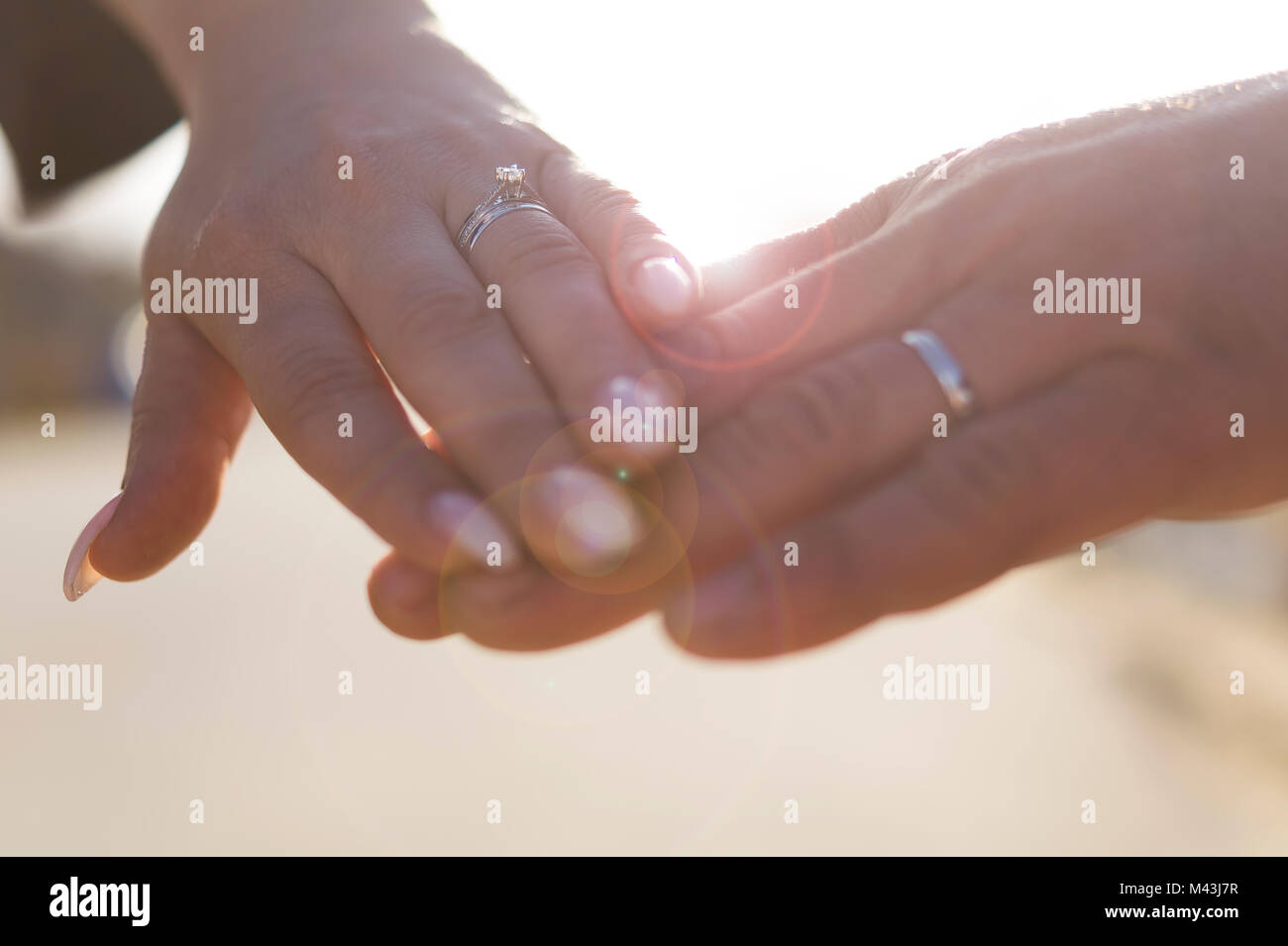 Romantic touch hi-res stock photography and images - Alamy