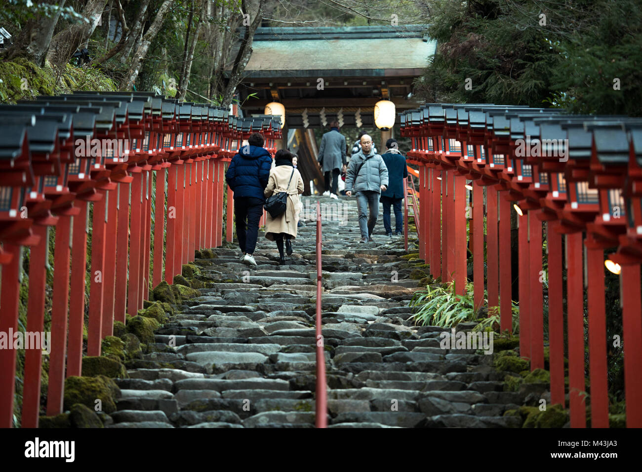 Historic fushimi inari gates hi-res stock photography and images - Alamy