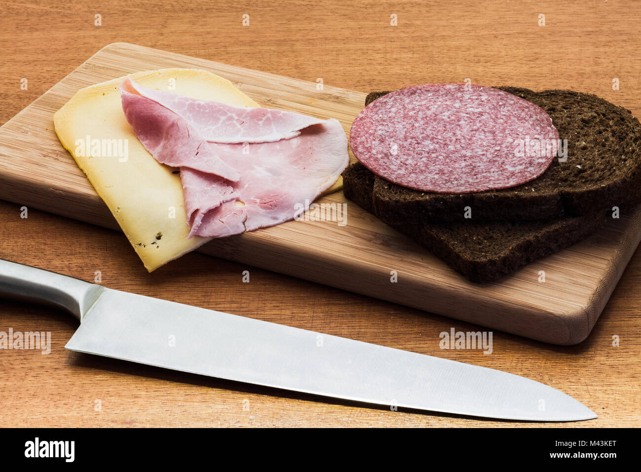 Ham table setting hi-res stock photography and images - Alamy