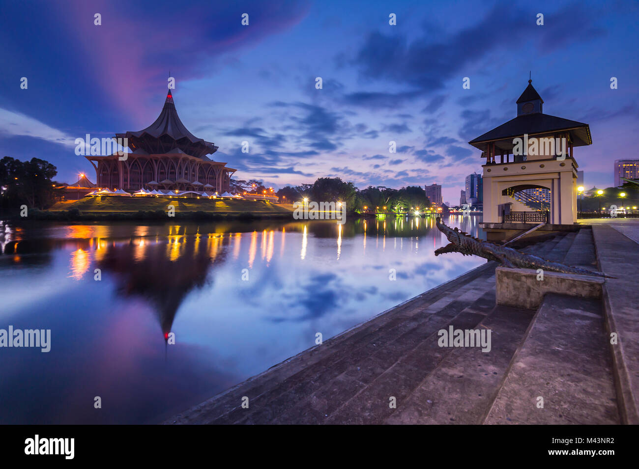 The New Sarawak State Legislative Assembly Building is the current ...