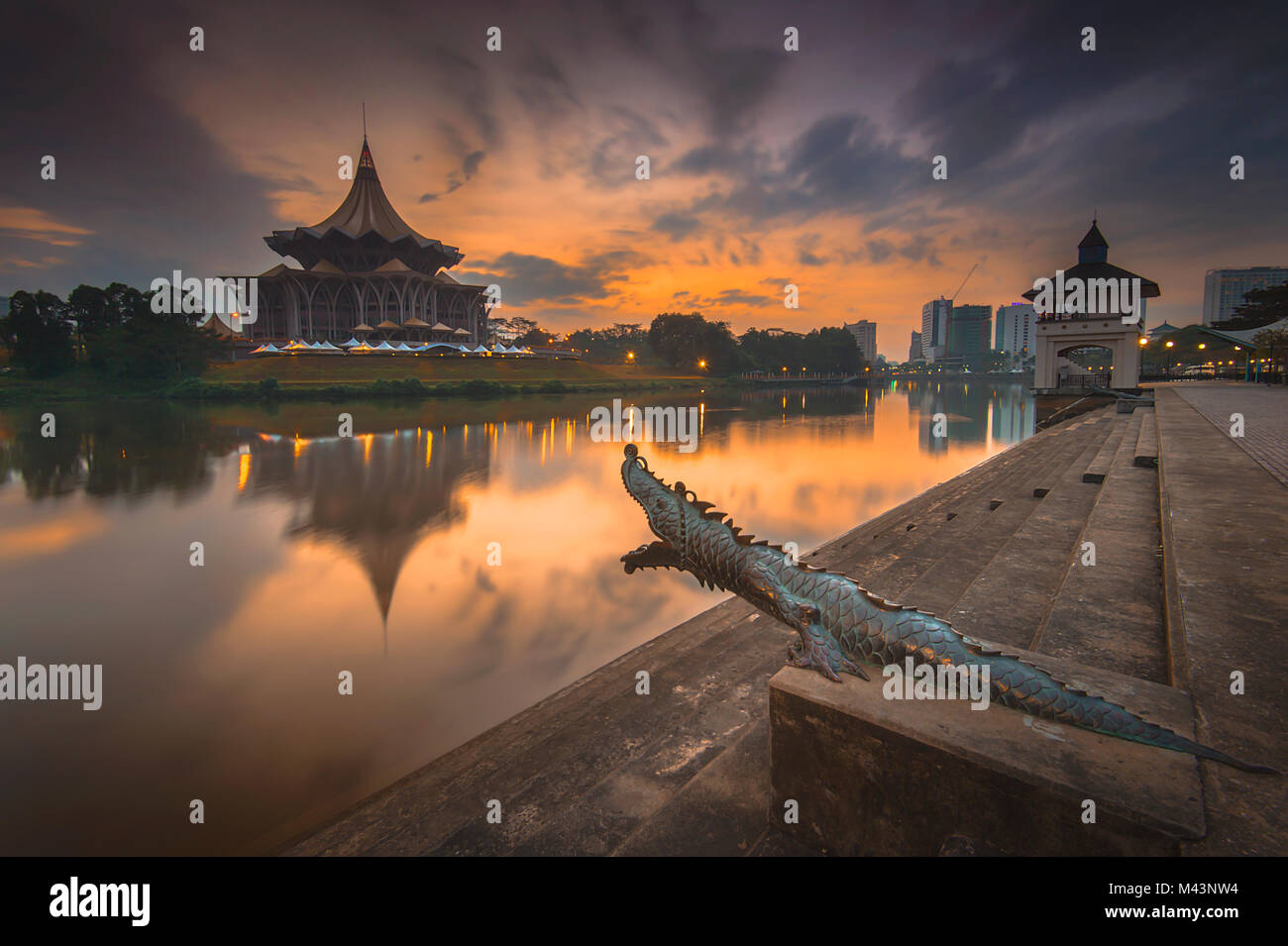 The New Sarawak State Legislative Assembly Building is the current ...
