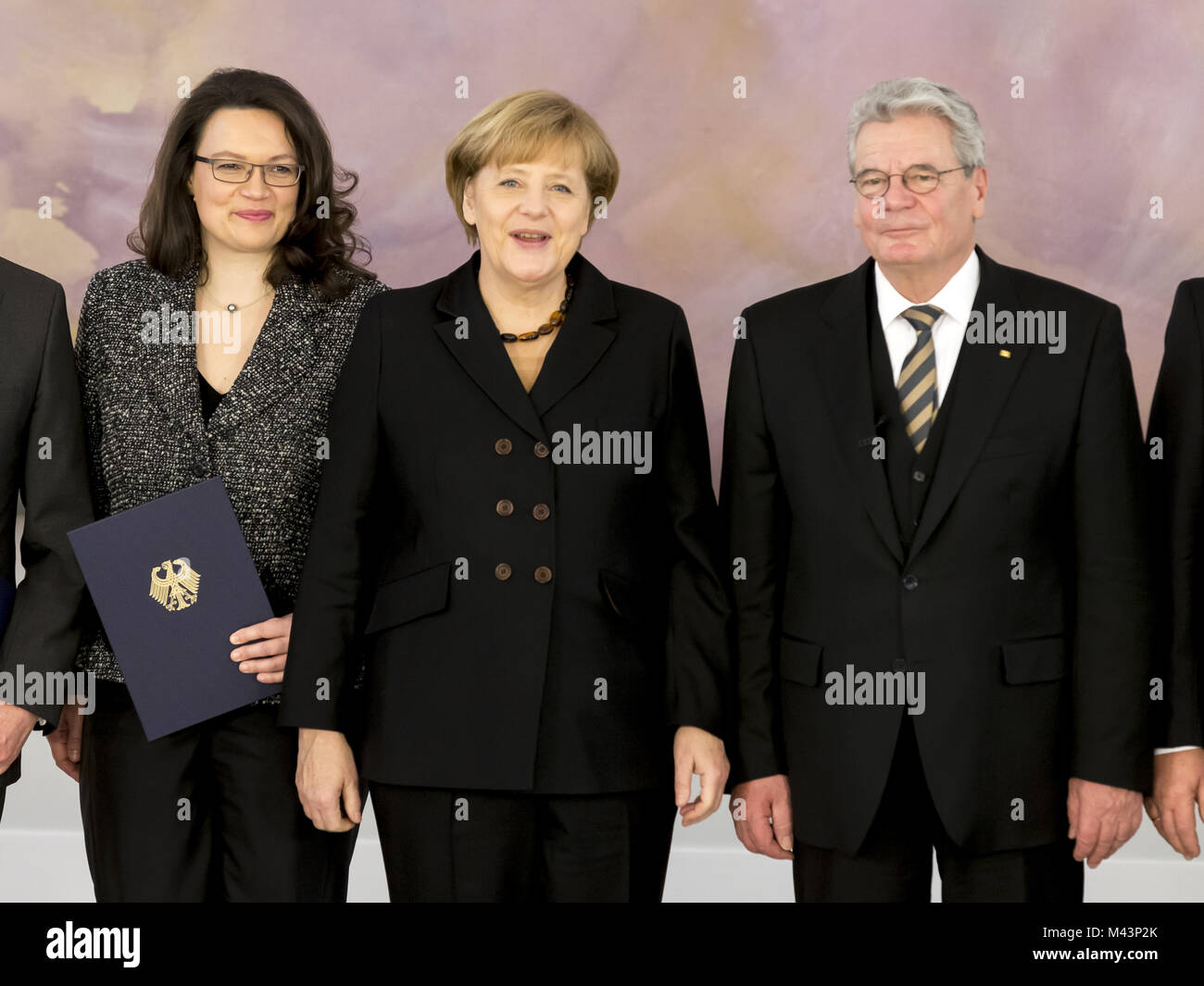 New ministers are appointed by german President Jo Stock Photo - Alamy