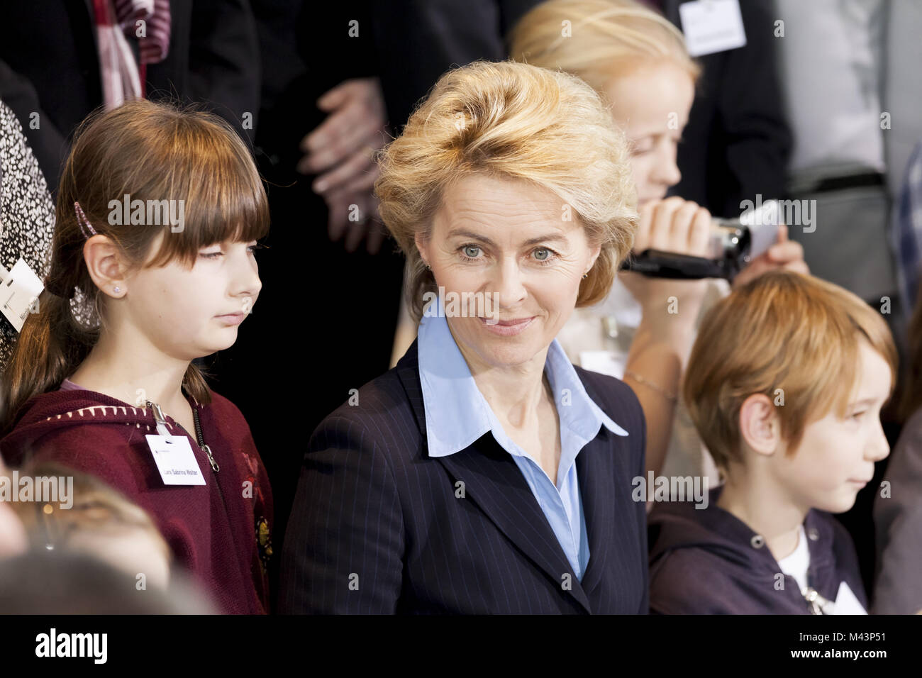 Merkel receives family members of the soldiers Stock Photo - Alamy