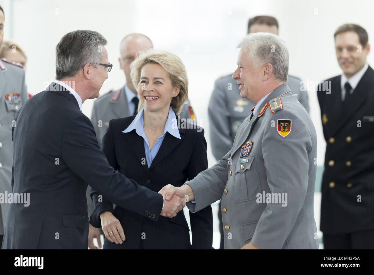 Merkel receives family members of the soldiers Stock Photo - Alamy