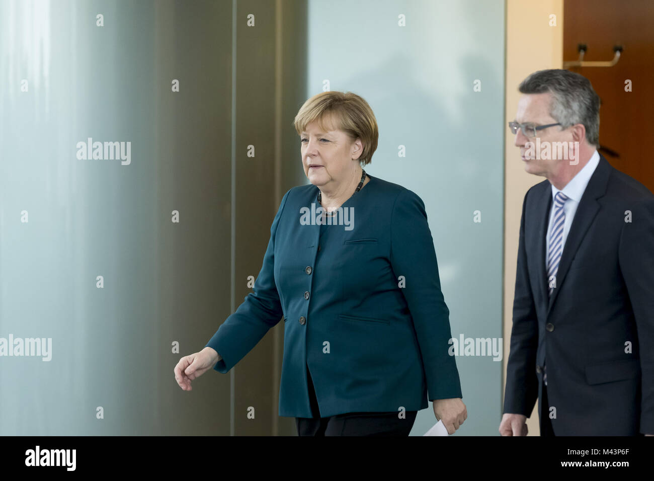 Merkel receives family members of the soldiers Stock Photo - Alamy