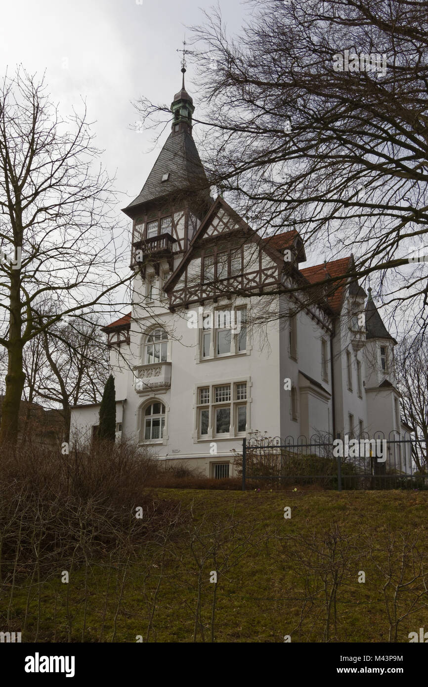 Villa Stahmer, Museum in Lower Saxony, Germany Stock Photo - Alamy