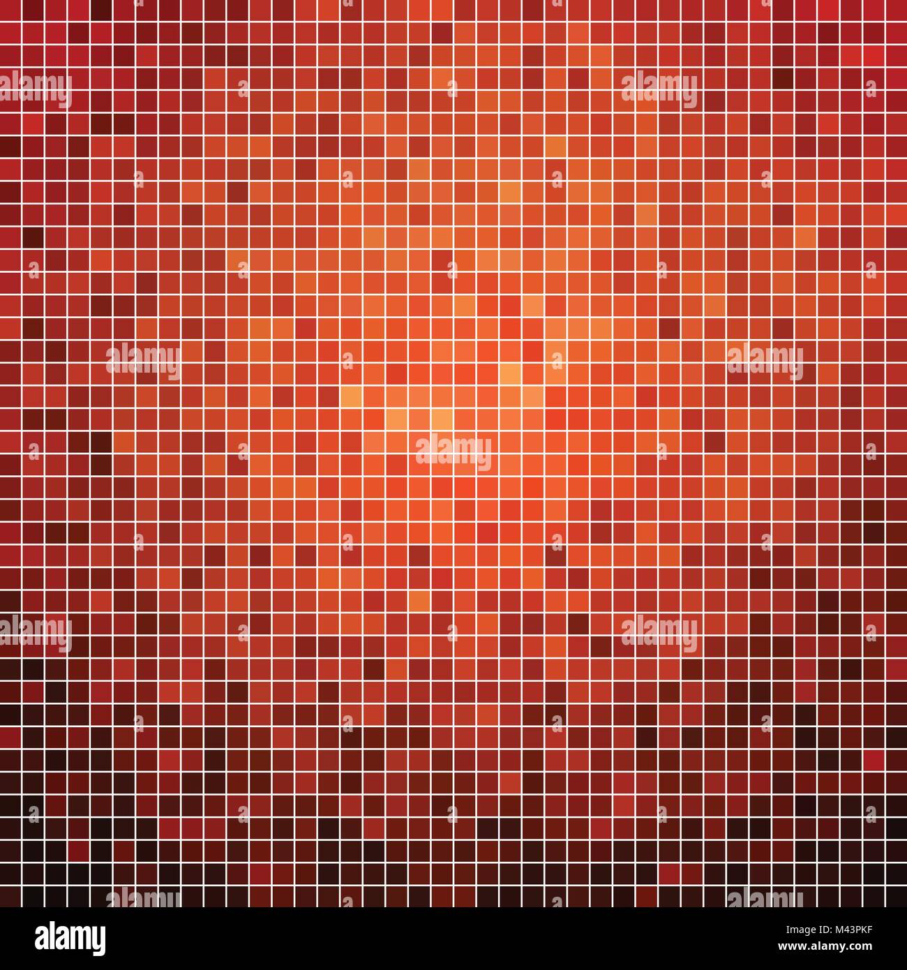 abstract vector square pixel mosaic background Stock Vector Image & Art ...