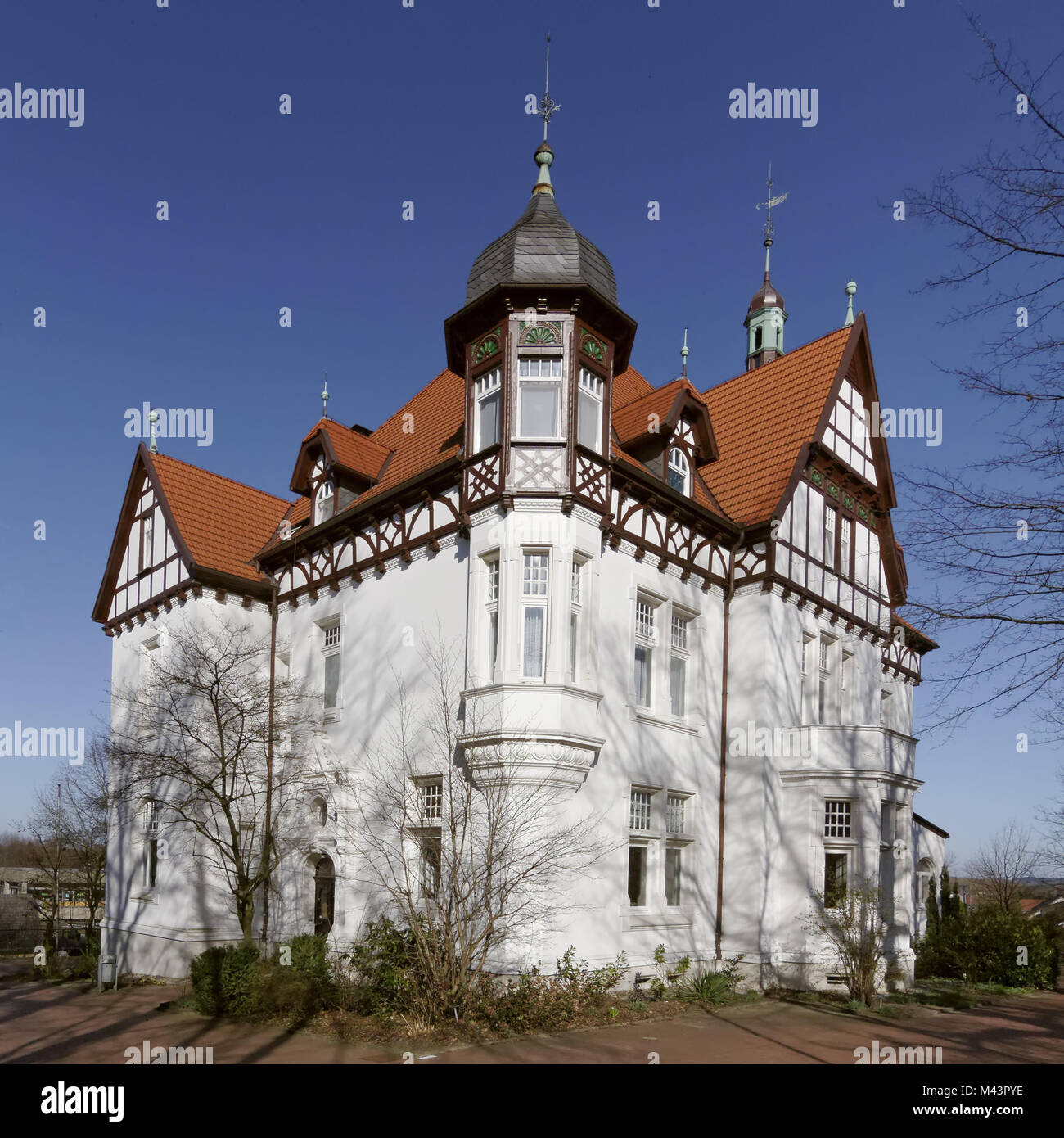 Villa Stahmer, Museum in Lower Saxony, Germany Stock Photo - Alamy