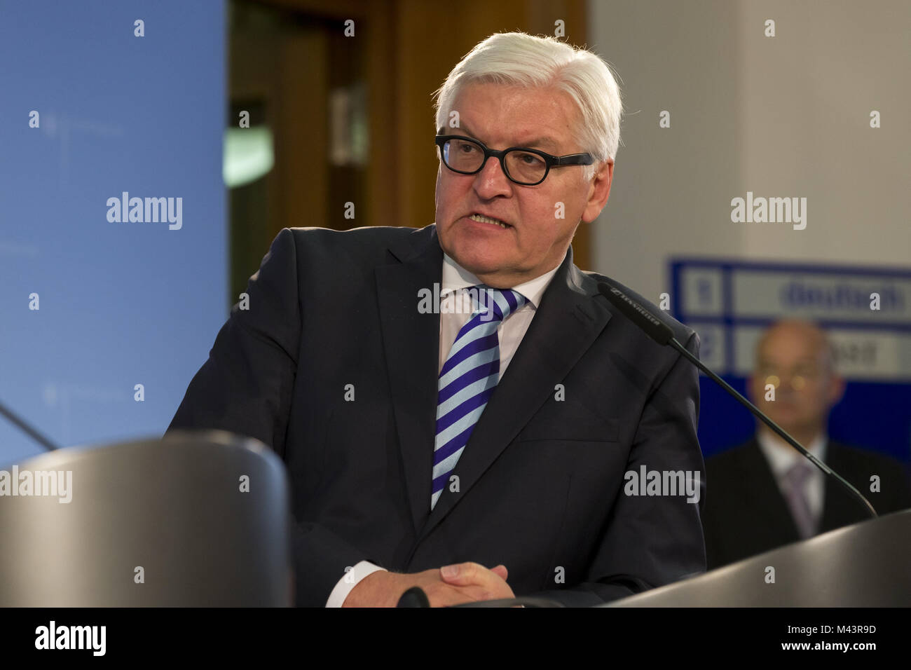 German Aussenminister meets the Foreign Minister of Nigeria Stock Photo ...