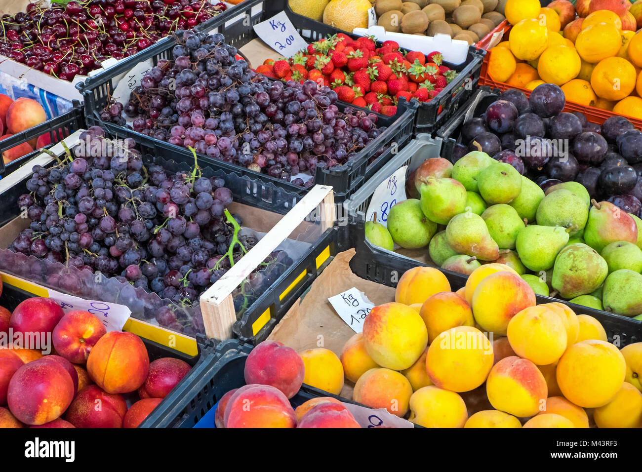 Kinds of fruit hi-res stock photography and images - Alamy
