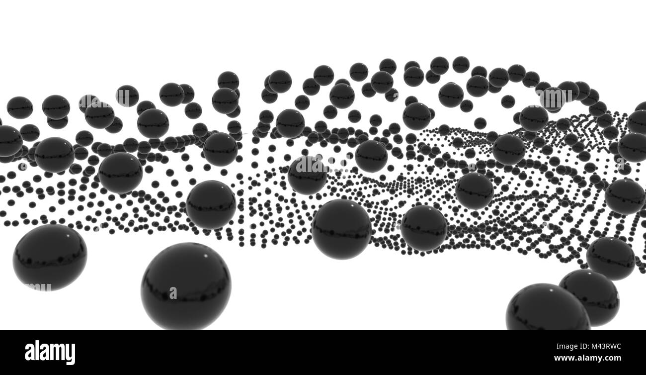 Futuristic data visualization Black and White Stock Photos & Images - Alamy