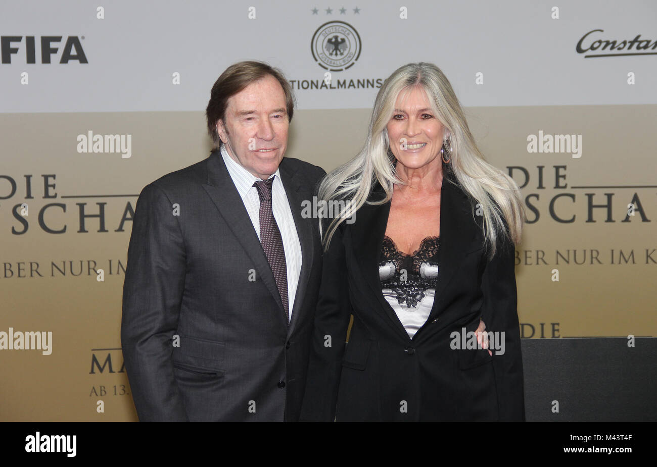 Güntzer Netzer with wife Elvira Stock Photo - Alamy
