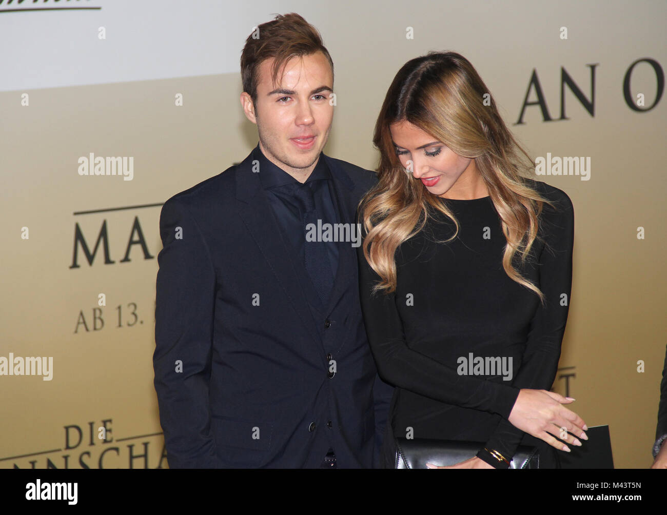 Mario gotze and ann kathrin brommel hi-res stock photography and images ...