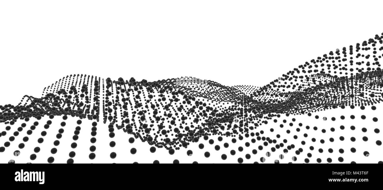 Futuristic data visualization Black and White Stock Photos & Images - Alamy