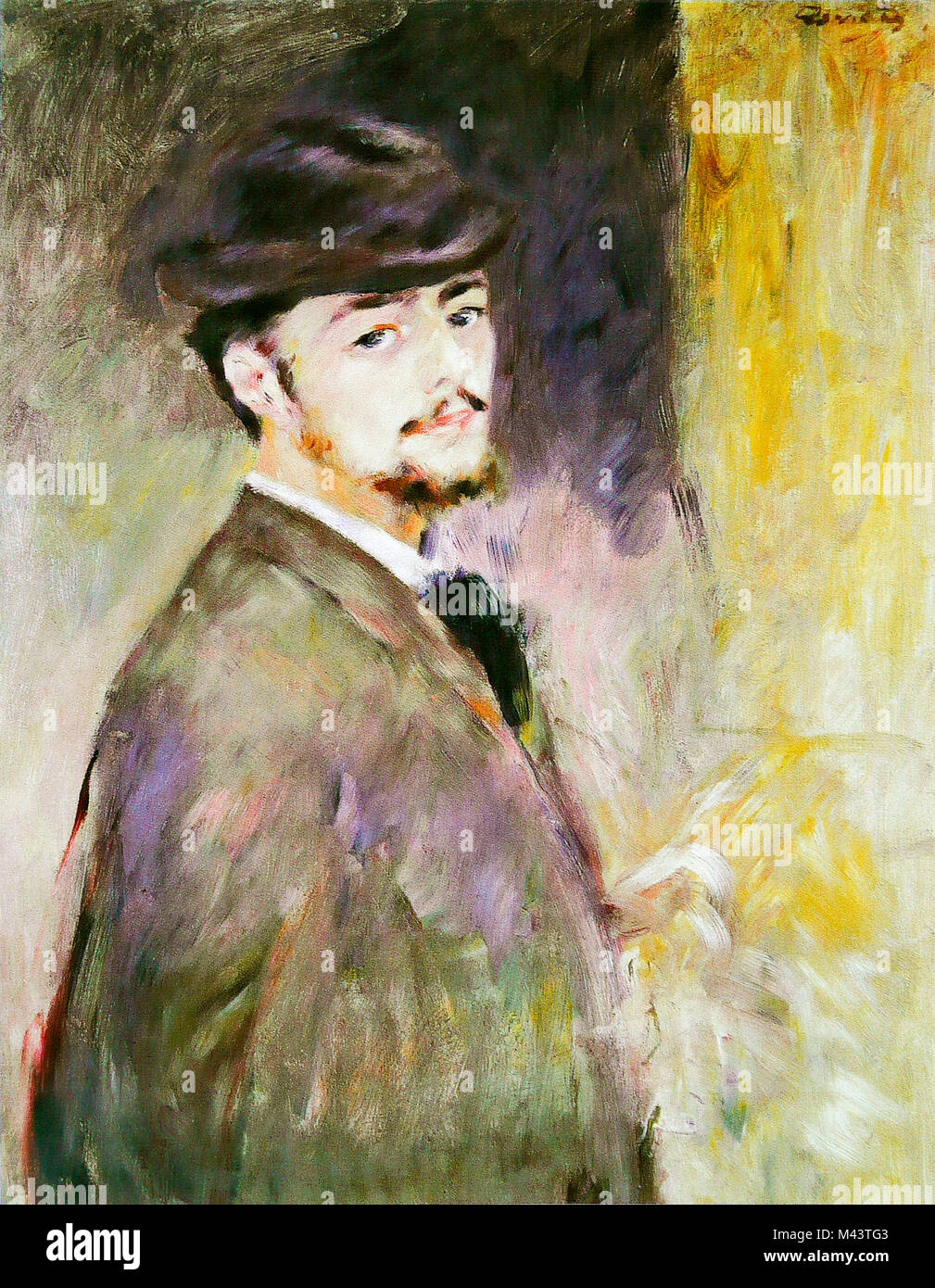 Pierre auguste renoir self portrait hi-res stock photography and images ...