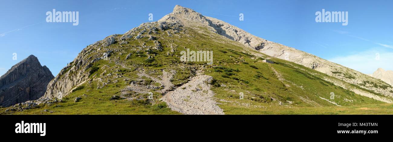 summit of mount Watzmann Stock Photo - Alamy