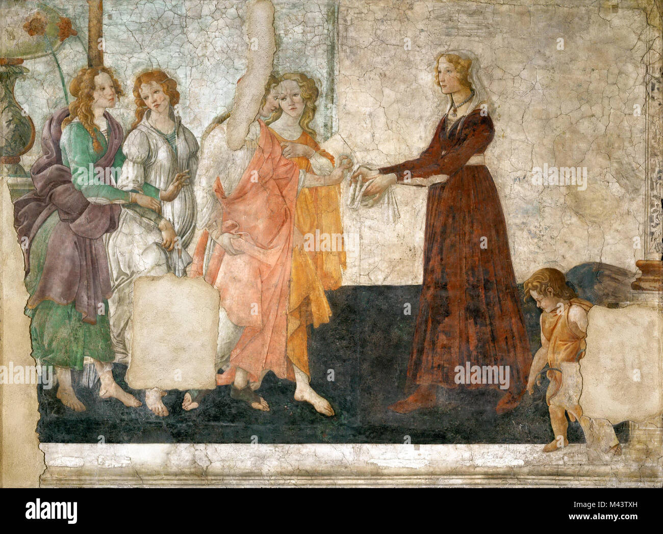 The three graces painting hi-res stock photography and images - Alamy