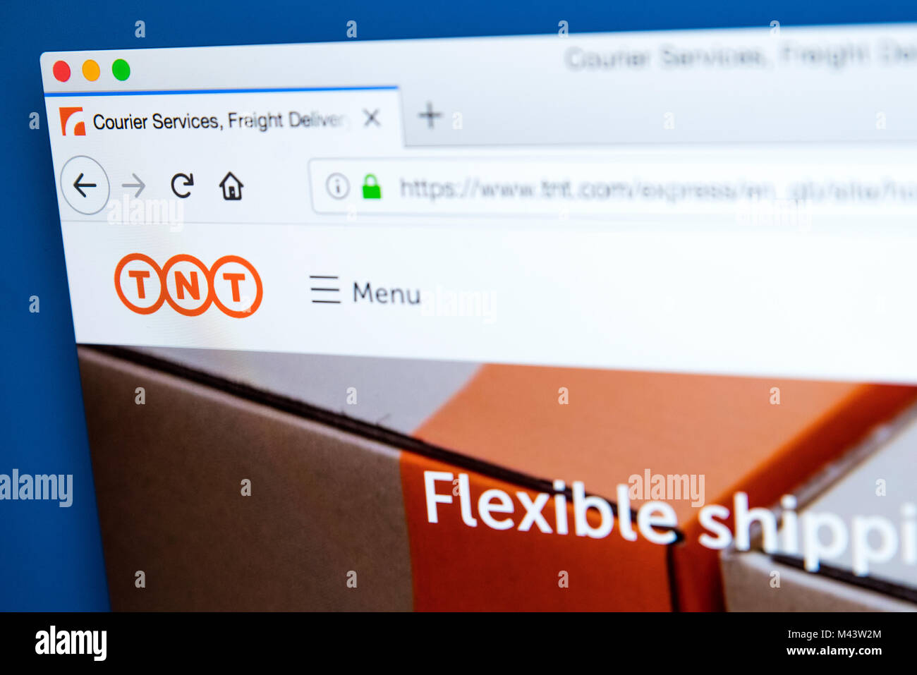 Tnt post uk hi-res stock photography and images - Alamy