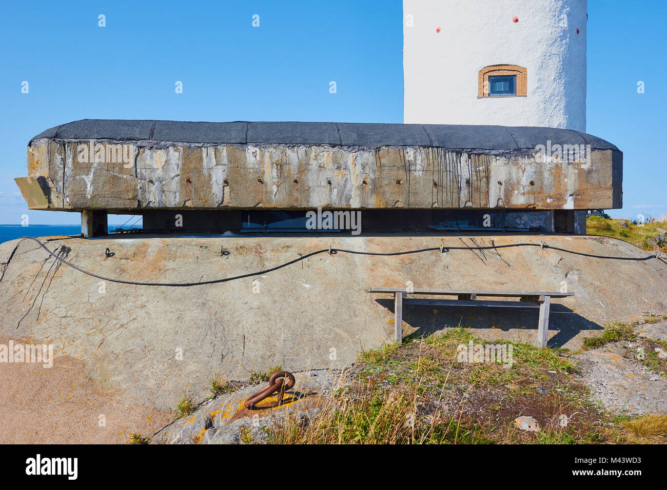 Bunker of the Landsort Battery used to deter invasion during WW2 and ...