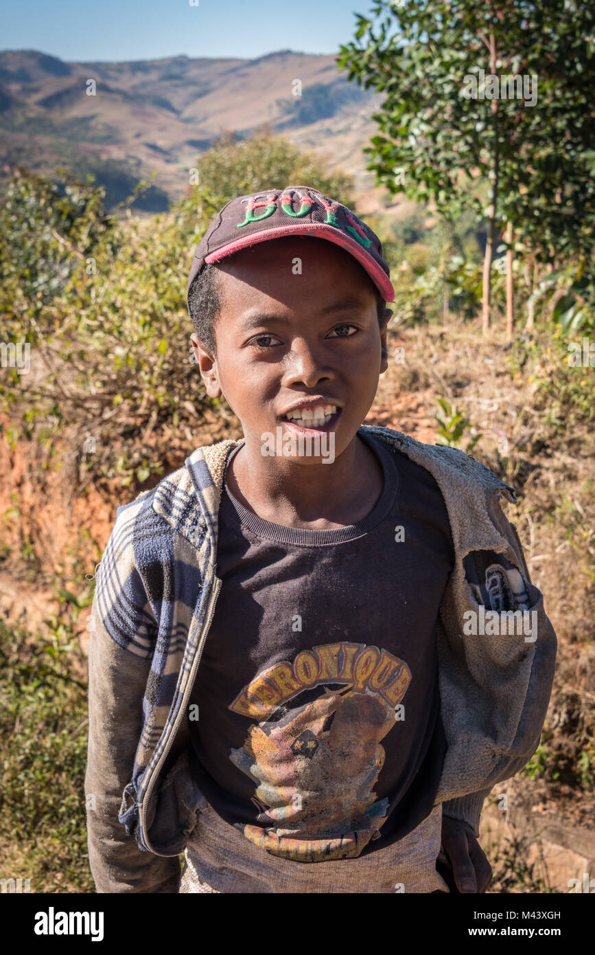 Malagasy boy madagascar hi-res stock photography and images - Alamy