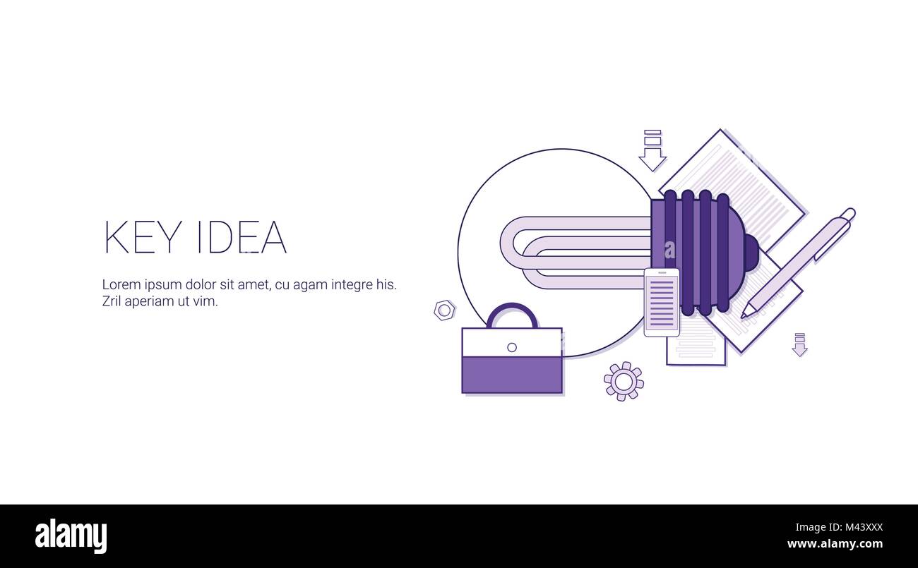 Key with brain Stock Vector Images - Alamy