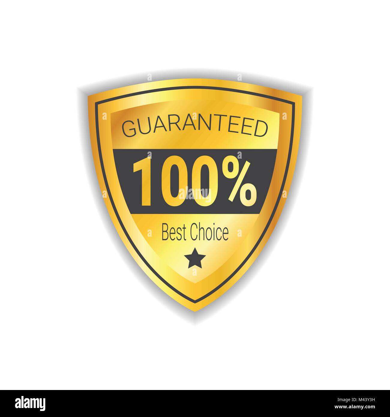 Best choice golden label vector hi-res stock photography and images - Alamy