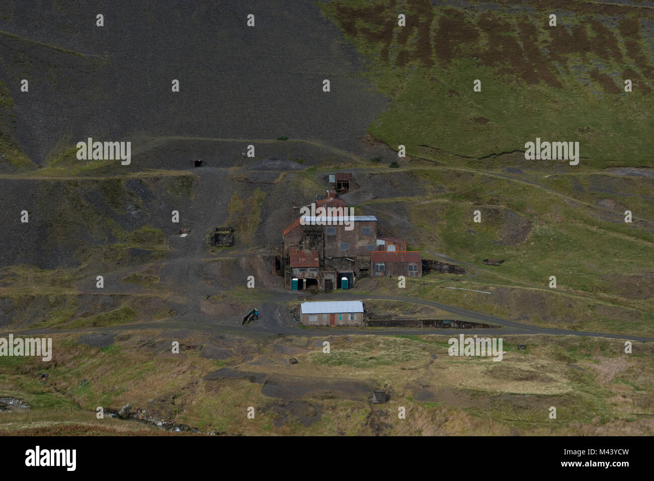 Force Crag mine, England, UK, Britain, Lake district Stock Photo - Alamy