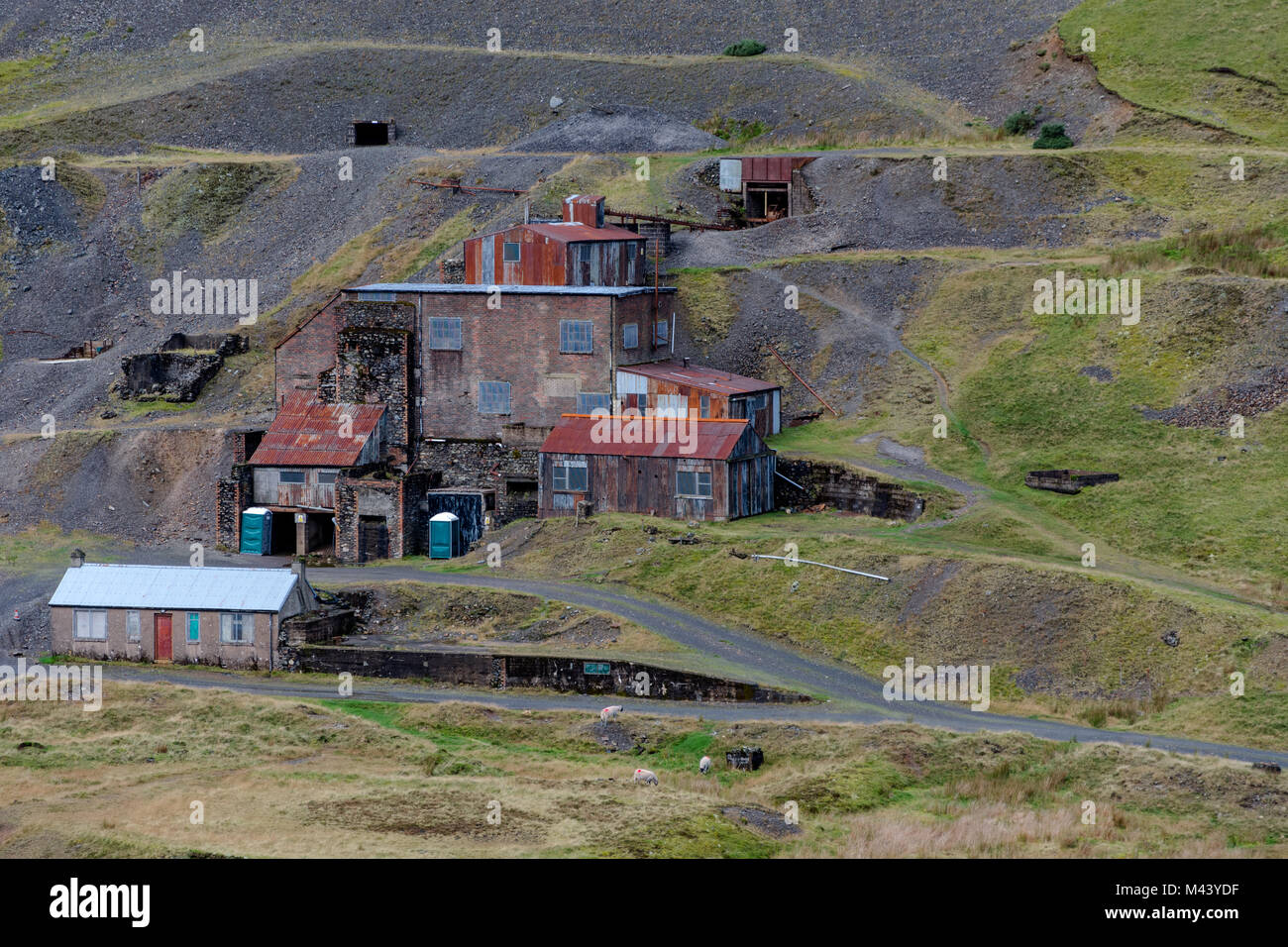 Force Crag mine, England, UK, Britain, Lake district Stock Photo - Alamy