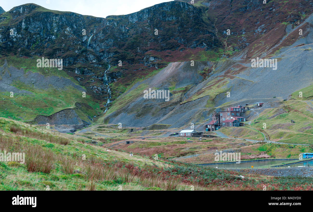 Force Crag mine, England, UK, Britain, Lake district Stock Photo - Alamy