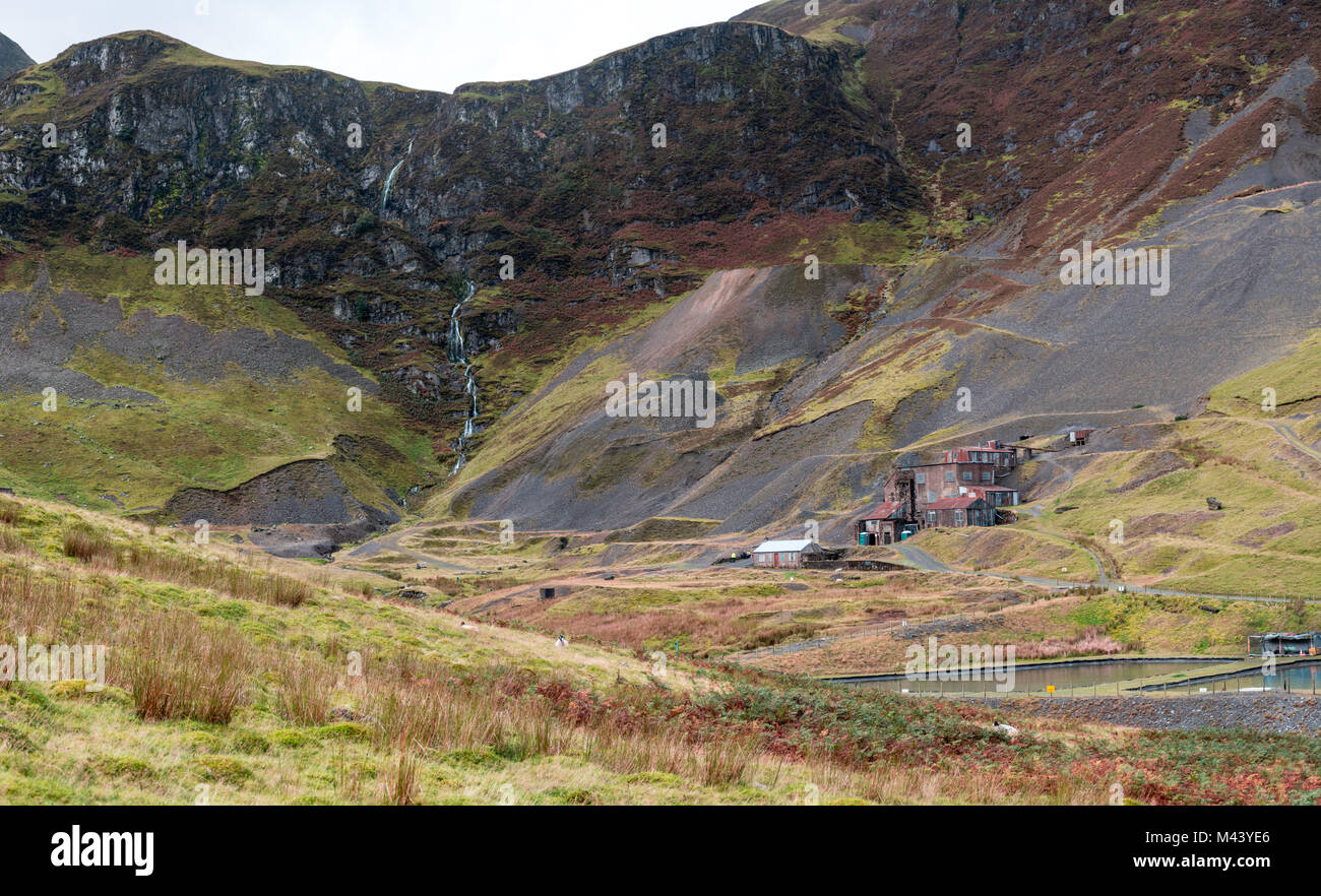Force Crag mine, England, UK, Britain, Lake district Stock Photo - Alamy