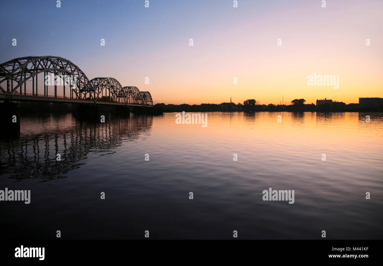 architectural connction bridge over the sea Stock Photo - Alamy