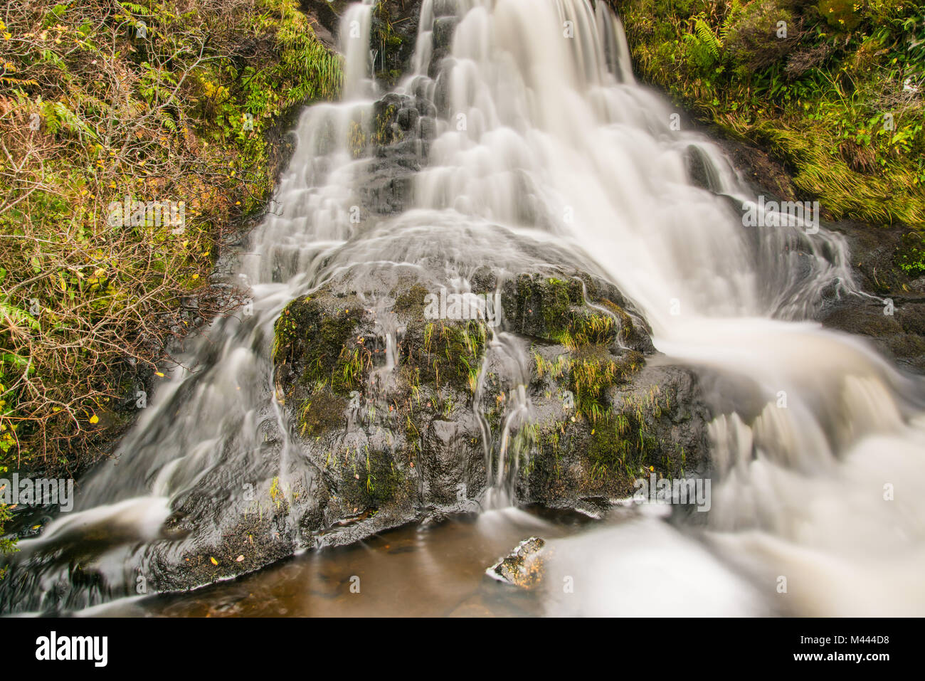 Flowing Water - Waterfall Stock Photo - Alamy