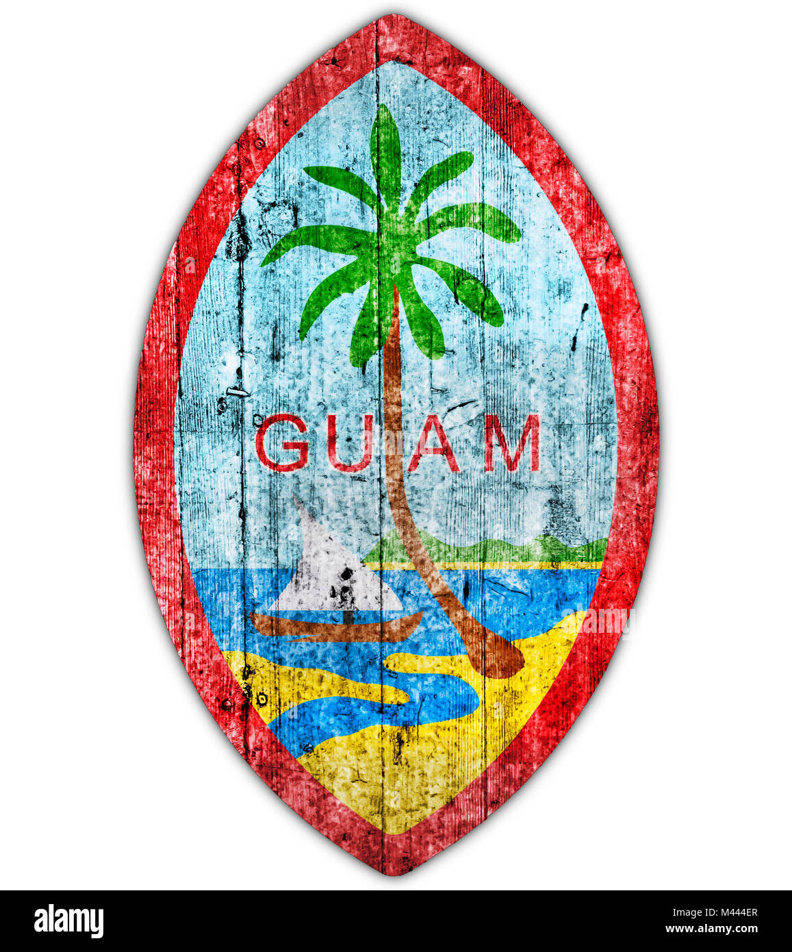 Flag of the guam seal hi-res stock photography and images - Alamy