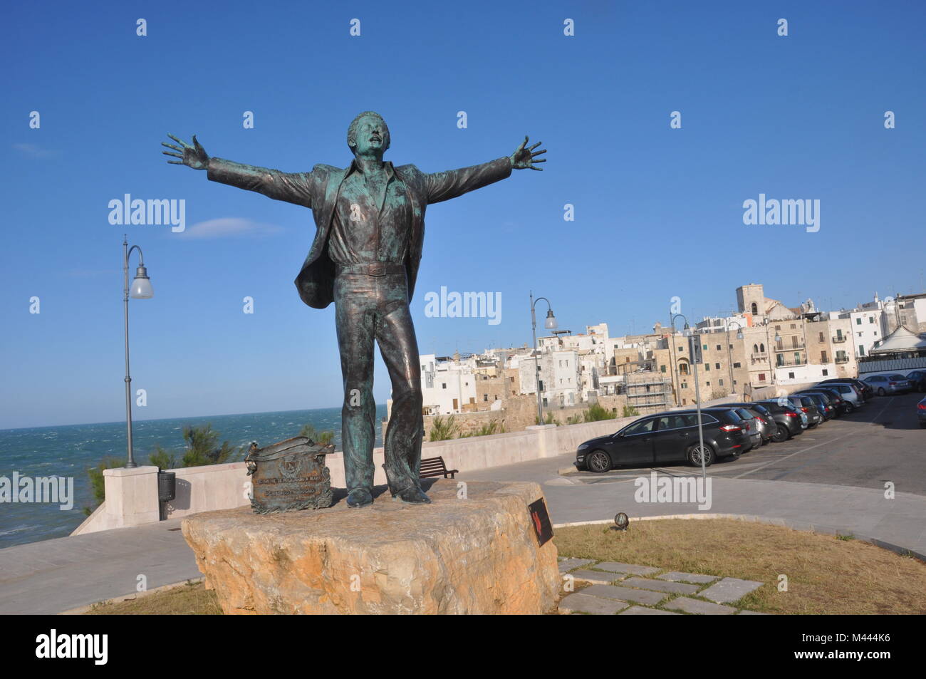 The statue of domenico modugno hi-res stock photography and images - Alamy