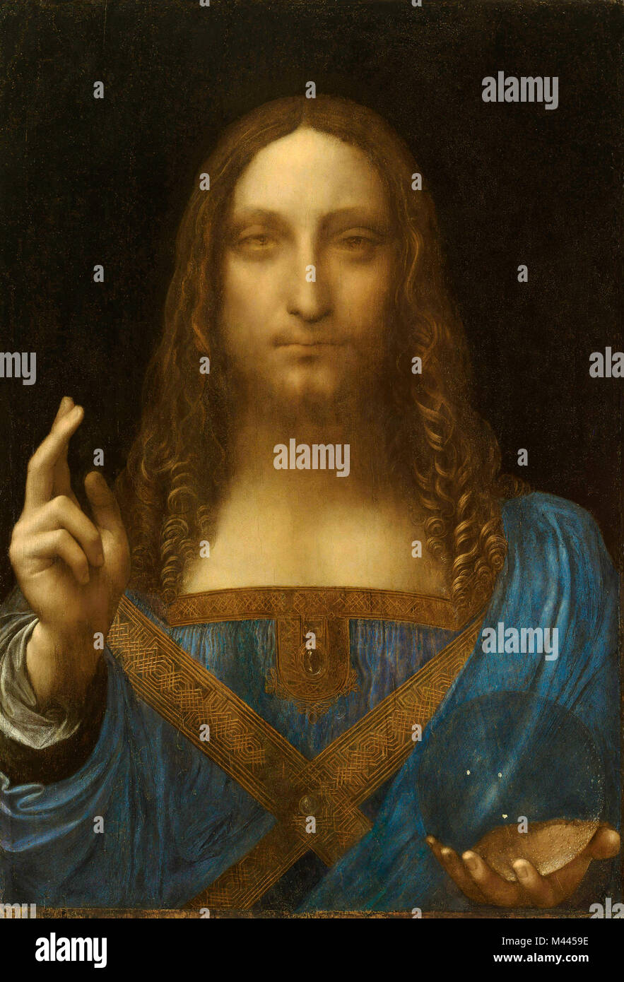 Salvator mundi by leonardo da vinci hi-res stock photography and images ...