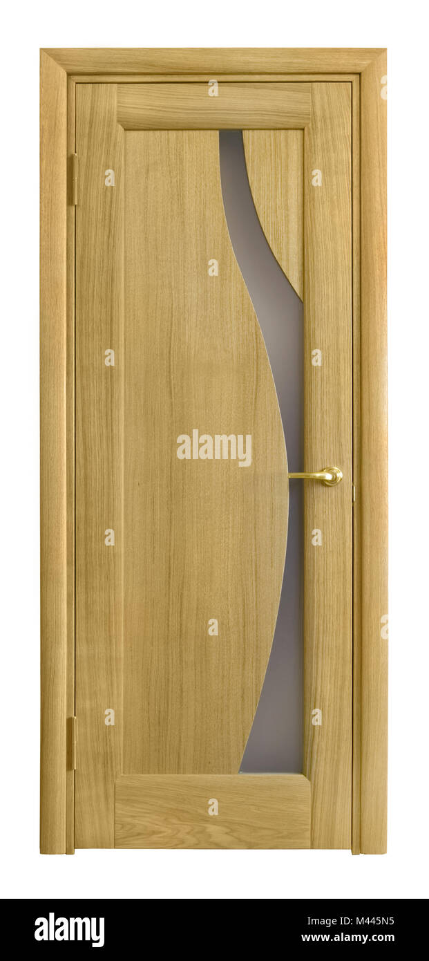 Wooden floor front entrance door Cut Out Stock Images & Pictures - Alamy