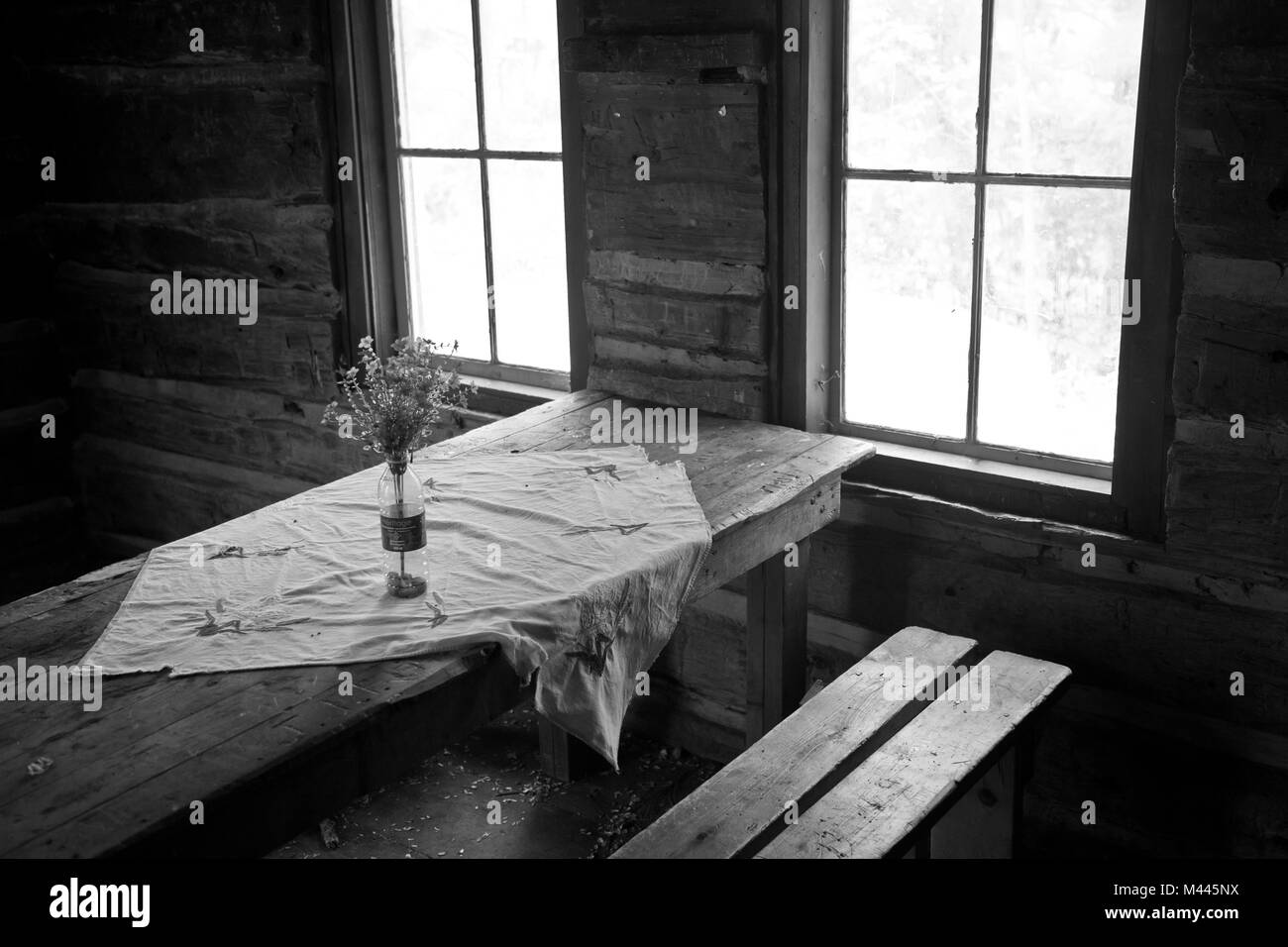Rural summer picnic Black and White Stock Photos & Images - Alamy