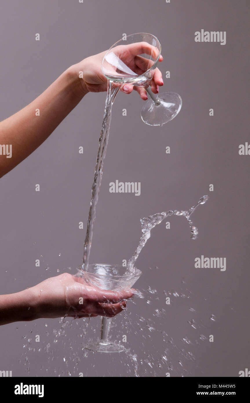 splash of water isolated Stock Photo - Alamy