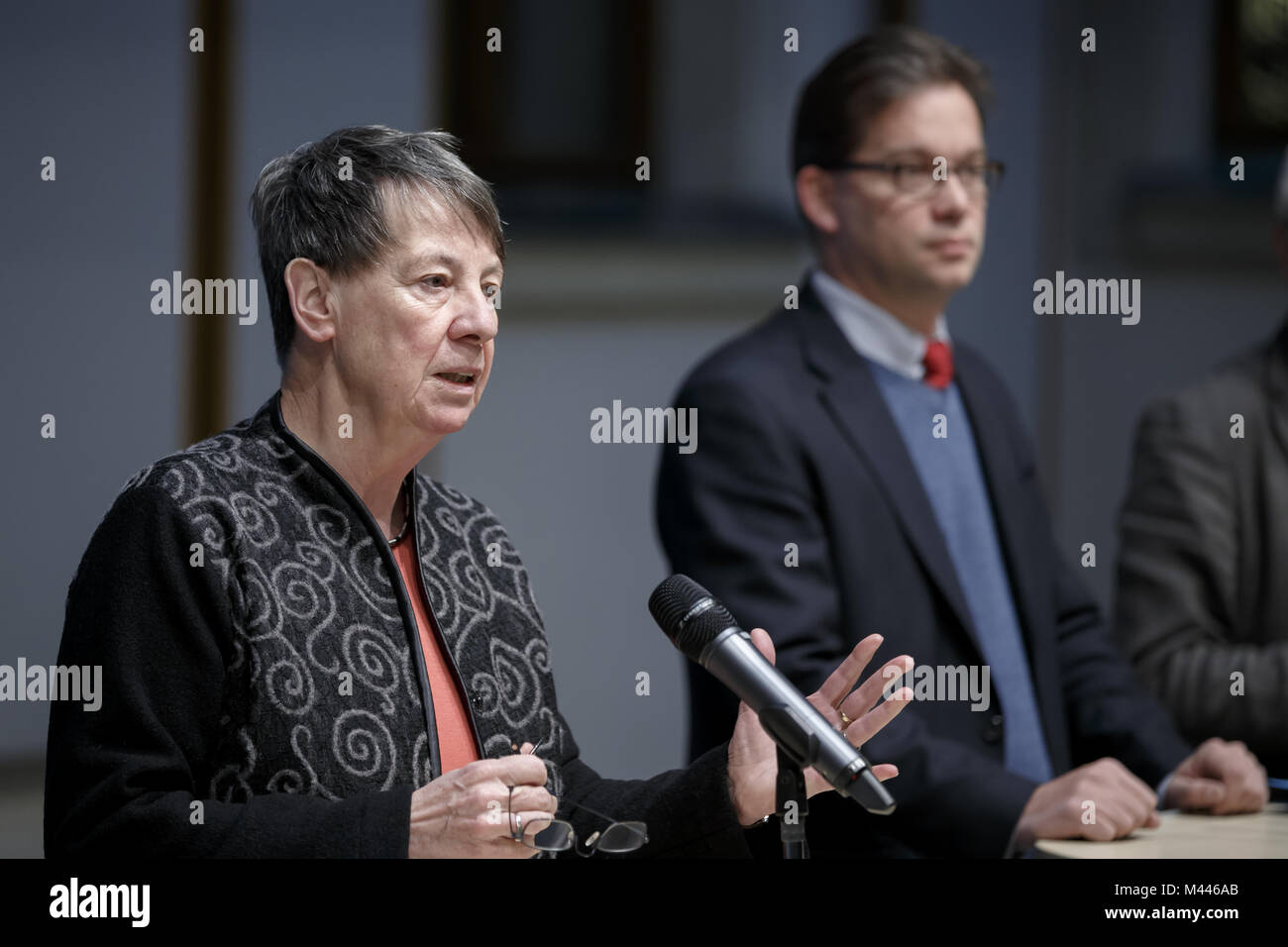 Press statement with German Minister of Environment Hendricks Stock ...