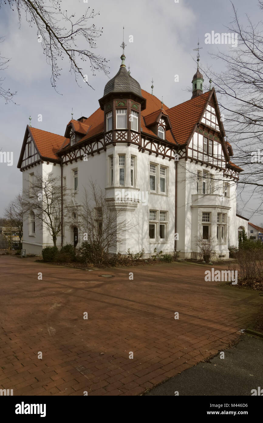 Villa Stahmer, Museum in Lower Saxony, Germany Stock Photo - Alamy