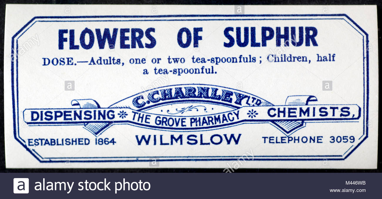Vintage Chemist labels for Medicine bottles early 1900s - Flowers of ...