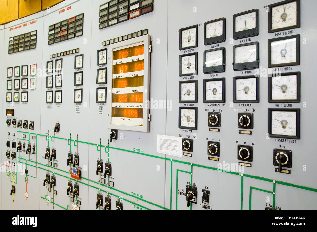 Control room water treatment plant hi-res stock photography and images ...